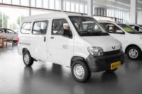 China 2nd Hand Mini Bus 7 Seats Oil Engine Wuling L2E Minivan Model Air Conditioner for sale