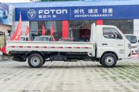 China Used Pickup Trucks Foton Light Truck Single Cab Double Rear Tires Oil Engine for sale