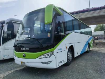 China New Energy Vehicles N Used Foton Electric Coach Bus 51 Seats Air Conditioner for sale