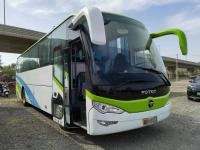 China New Energy Vehicles N Used Foton Electric Coach Bus 51 Seats Air Conditioner for sale