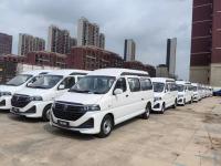 China Minivan Price Jinbei Hiace 6 Seats High Roof Gasoline Engine Left Hand Drive for sale