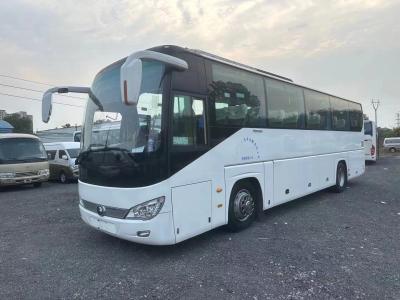 China Second Hand Bus 2015 Year Double Passenger Door 49 Seats Good Air Conditioner for sale