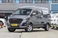 China Used Mini Vans 9 Seats Chinese Brand Jinbei Hiace Gasoline Engine With A/C for sale