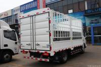 China New Energy Vehicles Cable 1.2 Tons Loading Foton Fence Truck Pure Electric for sale