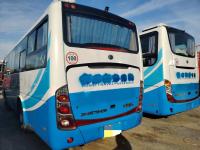 China Youngtong 39 Seats Used Shuttle Bus ZK6879 Leaf Spring Single Door Good A/C for sale