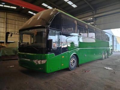 China Double Deff Used Yutong Buses ZK6147 Youngtong Weichai Engine 61 Seats Air Bag for sale