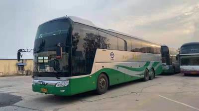 China 68 Seats Double Axle Used Luxury Coaches Yutong ZK6146 Weichai Engine 400hp for sale