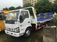 China 4*2 Drive Mode Isuzu Tow Truck Euro 5 Flat Bed 5 Tons for sale