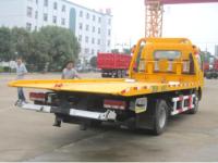 China 4*2 Drive Mode Isuzu Tow Truck Euro 5 Flat Bed 5 Tons for sale
