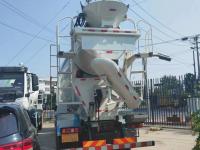 China Shacman Used Cement Truck 8*4 Drive Mode 12 Cubic Euro 5 Flat Roof for sale
