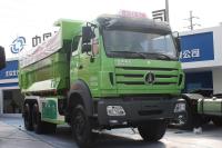China 6*4 Drive Mode Used Construction Trucks Beiben 336hp Left Hand Drive Euro 4 Flat Cab for sale