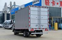 China Foton Cargo Used Light Duty Trucks 4.14 Meters Long Box Double Rear Tires for sale