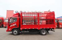 China Foton Fence Box 151 Hp Used Light Truck EURO 3 Flat Roof 6 Tires Left Hand Drive for sale