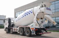China Concrete Mixer Truck Jiefang 8*4 Drive Mode Used Concrete Trucks 7.74 Cubic Flat Roof for sale