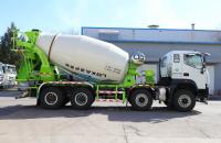 China Chinese Brand Mixer 8*4 Ready Mix Concrete Truck 350hp Euro 6 Left Hand Drive for sale