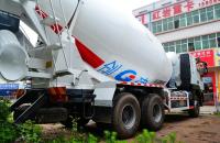 China Hongyan 6*4 Small Concrete Mixer Truck 5 Cubic 10 Tires Left Hand Drive Euro 4 for sale