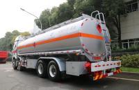 China FAW 8*4 Fuel Tanker Truck JM6 Model Used Oil Storage Tanks 31.5 Cubic 280hp LHD for sale