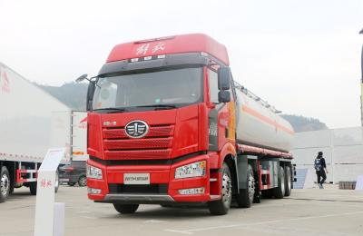 China Used Oil Trucks FAW J6P Big Tanker Fuel Truck 11.5 Meters Long 24 Cubic LHD/RHD for sale