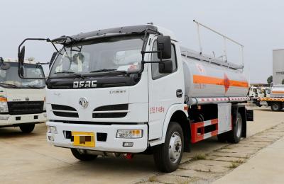 China Small Oil Tanker 7.6 Cubic 4*2 Drive Mode Dongfeng New Truck Single Cab leaf spring for sale
