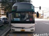 China Second Hand Bus 2018 Year Yutong Bus ZK6122 Double Door 56 Seats Spring Leaf LHD for sale