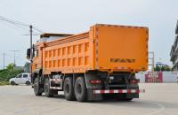 China Used 8*4 Dump Truck For Sale Shacman 430hp CNG Engine M3000S 11 Meters Long A/C for sale