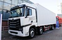 China Used Box Cargo Truck Sinotruck MAX 6*2 Heavy Duty Model Container Box Deisel Engine for sale