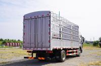 China Used Light Cargo Truck Fast Gearbox AMT 4*2 Drive Mode Fence Box High Roof Cab for sale