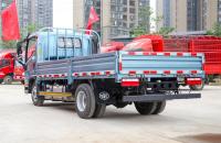 China Small Used Cargo Truck FAW Single Cab 2 Seats Flat Box Loading 2 Tons Fast Gearbox for sale