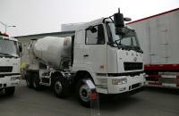 China Used Concrete Mixer Truck 8×4 CAMC Cement Mixer 310hp Euro 5 Big Tanker 12 Tires for sale