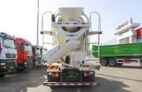 China Concrete Mini Truck Mixer HOWO 4×2 Weichai Engine 220hp 4 Cubic Single Axle 6 Tires for sale