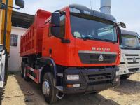 China Howo Truck Euro 5 Howo 6*4 TX 336hp Brand New Front Side Hydraulic Lifting 10 tires for sale