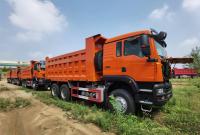 China Howo Truck Euro 5 Howo 6*4 TX 336hp Brand New Front Side Hydraulic Lifting 10 tires for sale