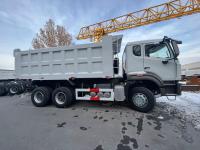 China Used Tipper Trucks Diesel Howo 6*4 Dumper 380hp Weichai Hohan Model 20-40 Tons Loading Euro 3 for sale