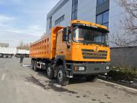 China Used Tipper Trucks In Good Condition Shacman 400hp 8*4 F3000 Dump Truck 12 Tires Standard Cabin for sale