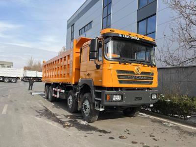 China Used Tipper Trucks In Good Condition Shacman 400hp 8*4 F3000 Dump Truck 12 Tires Standard Cabin for sale