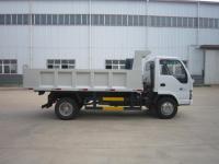 China Used 3t Tipper Truck ISUZU 4*2 Small Dumper Euro 4 Multi Leaf Springs 5 Speed Gear for sale