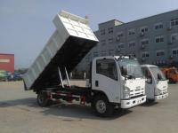 China Used Tipper Trucks 4*2 Loading 10 Tons 5.2 Meters Long Box 9 Cubic Isuzu Dumper New for sale