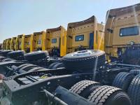 China New Tractor Trucks 6*4 Foton GTL Horse 510hp Yellow Color 10 Tires Automatic 2021 Year for sale