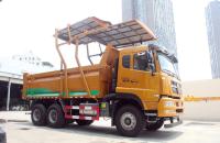 China Sino Truck New Urban Construction Debris 6*4 Drive Mode 10 Tires Low Roof Left Hand Drive for sale