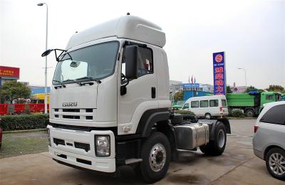 China 4x2 Tractor Truck Single Deff ISUZU Mover Deisel Engine 350hp Euro 4 Emission Singe And Half Cab for sale