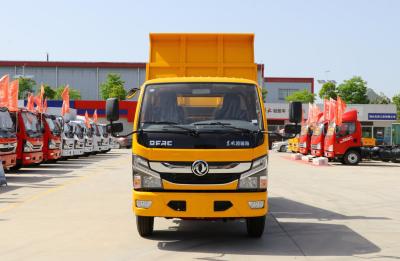 China Mini Dump Truck For Sale Euro 5 Emission Chinese Brand Tipper Double Cabin 4*2 Drive Mode for sale