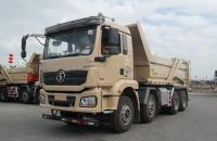 China Tipper Truck Used Shacman Dumper 8*4 Construction Waste Transportation Weichai 336hp for sale