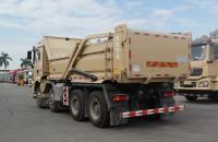 China Tipper Truck Used Shacman Dumper 8*4 Construction Waste Transportation Weichai 336hp for sale