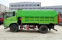China Used Small Tipper Trucks 4*2 Dongfeng Dump Truck Tianjin Single Cab Loading 10 Tons for sale