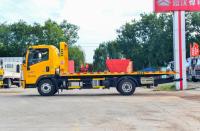 China Flat Bed Car Trailer Trucks Howo 4*2 Small Towing Truck Single Cab Loading 2 Tons LHD/RHD for sale