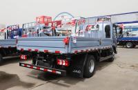 China Box Cargo Truck JAC 4*2 Light Lorry Truck Flat Bed 6 Wheels Single Axle 4 Meters Long Box for sale