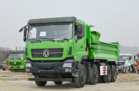 China Used Donfeng Tipper Truck Tianlong Cabin 8*4 Heavy Duty 350hp Dump Truck 5.6 Meters Box for sale