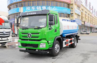 China Water Tanker Truck 10000 Liters Single Axle 4×2 Drive Mode Dayun Sprinkler Yuchai Engine for sale