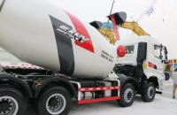 China Concrete Trucks For Sale Sany Mixer Truck 8m³ Tanker Capacity 313hp Engine Fast Transmission for sale