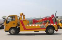 China Tow Truck Wrecker Used Isuzu 600P Model 4*2 Drive Mode 130hp Loading 3 Tons Single Cab​ for sale